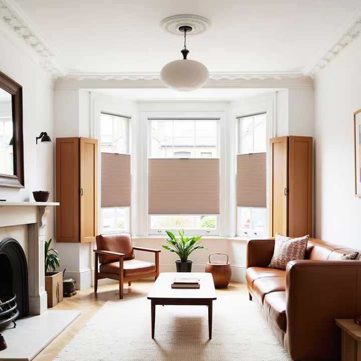 Motorized Blackout Top Down Levitate Single - Cell Cellular Shades Sma ...